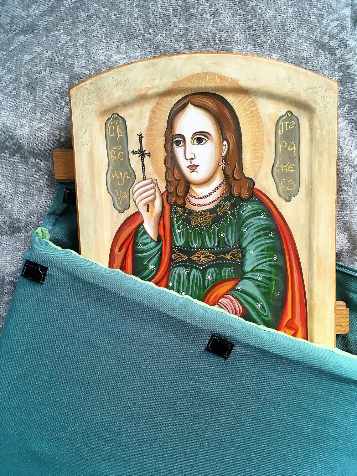 Saint Paraskeva of the Balkans, Orthodox Hand Painted Icon, Christmas ...
