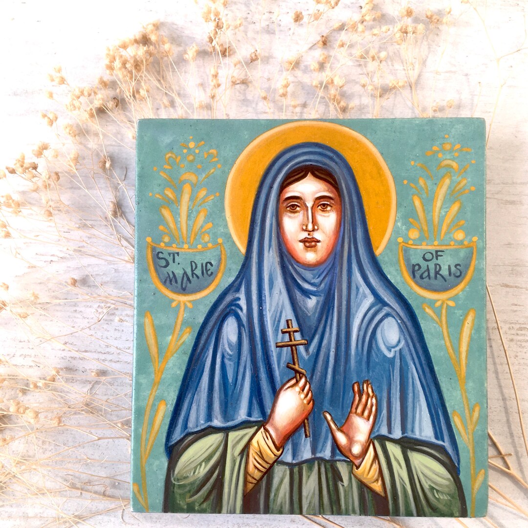 Saint Mother Mary of Paris. Saint Maria Skobtsova.baptism Gift for ...