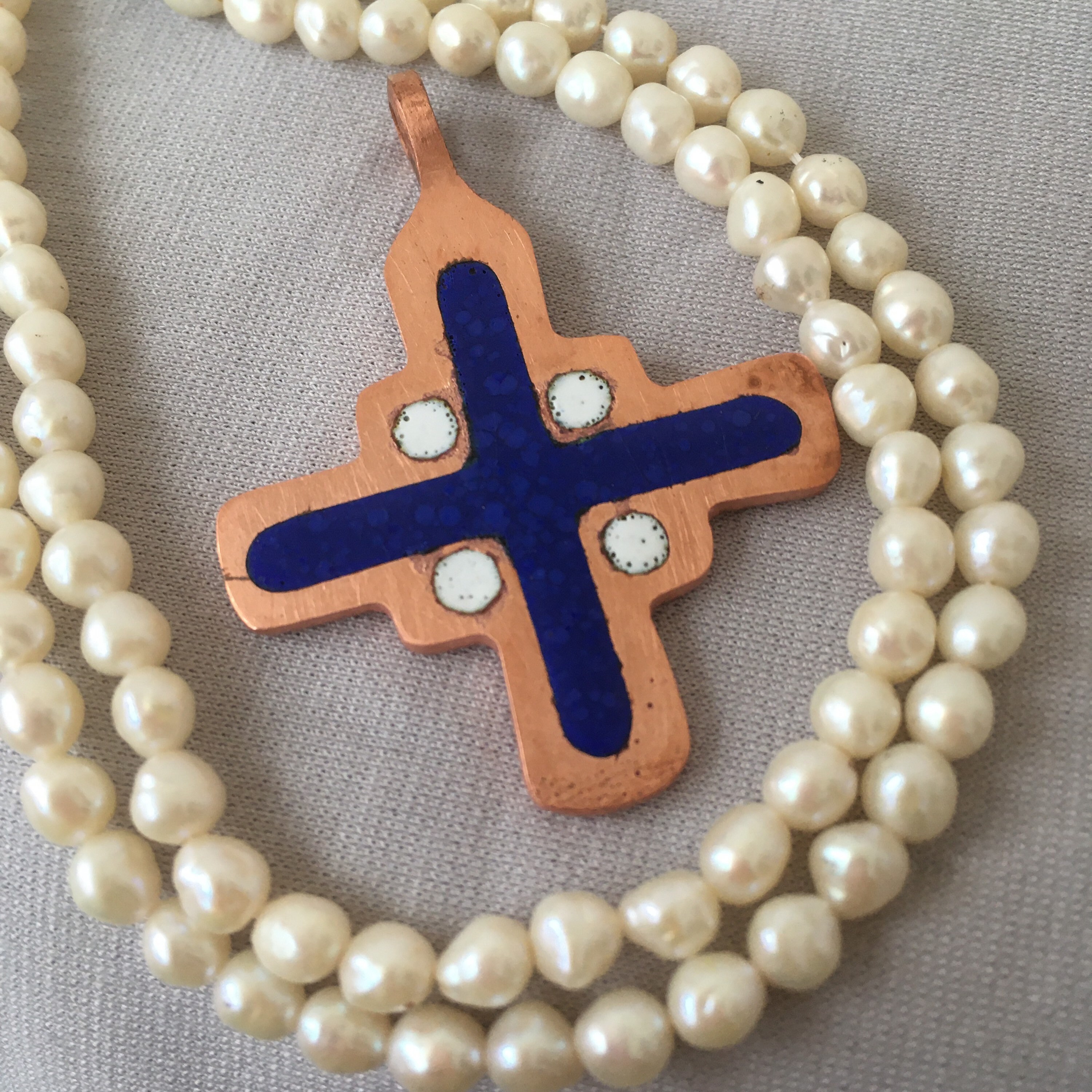 Seth Two Ukrainian Copper Crosses With Hot Enamel Christmas - Etsy ...