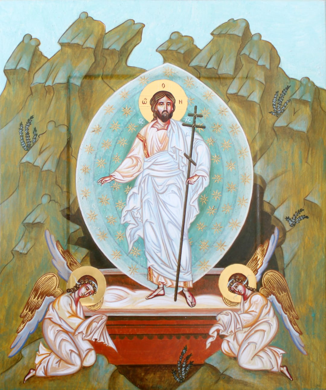 Ukrainian Digital Orthodox Icon Resurrection of Christ Electronic ...