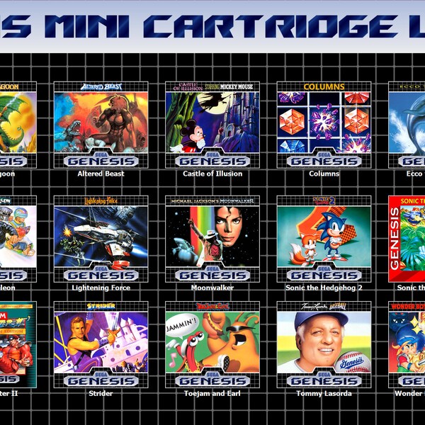 Sega Genesis - Etsy