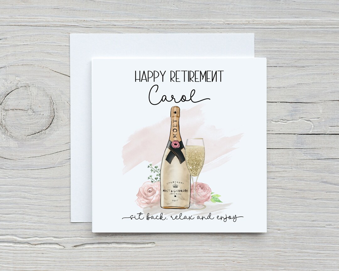 Retirement Card, Wishing You a Happy Retirement Card, Leaving Card ...