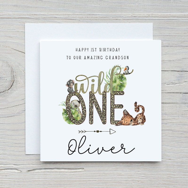 Wild Birthday Card - Etsy