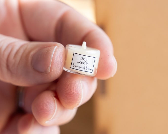 Dollhouse Miniature Candle Miniature Candles Dollhouse Candlesticks ...