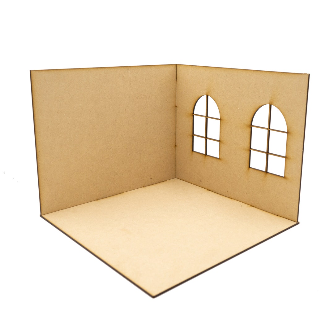 Dollhouse Miniature Roombox | Room Box | 1:12 Scale Miniature | Diorama ...