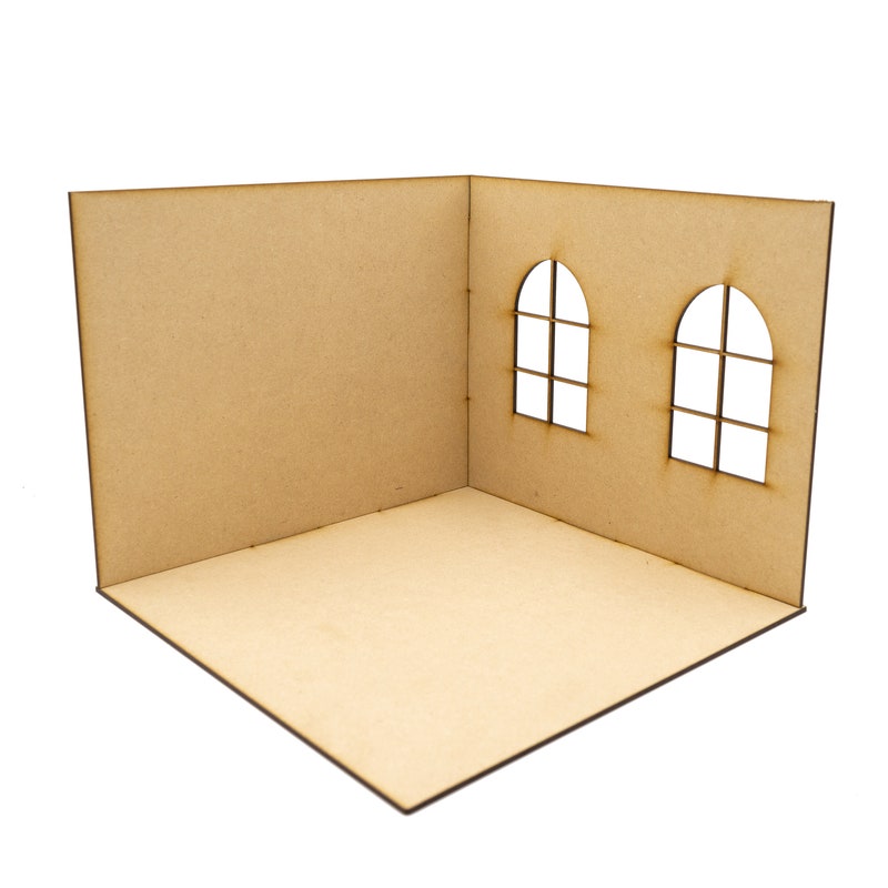 1:12 Mdf Dollhouse Kit - Etsy