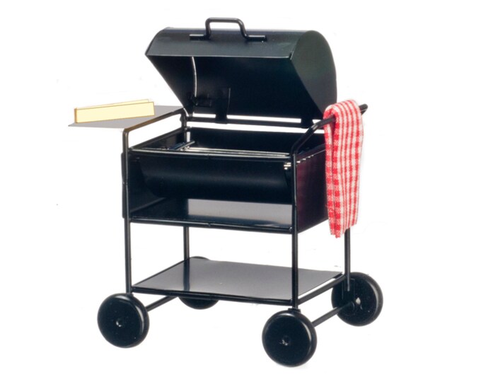 Dollhouse Miniature Grill Miniature Barbecue BBQ Miniature - Etsy