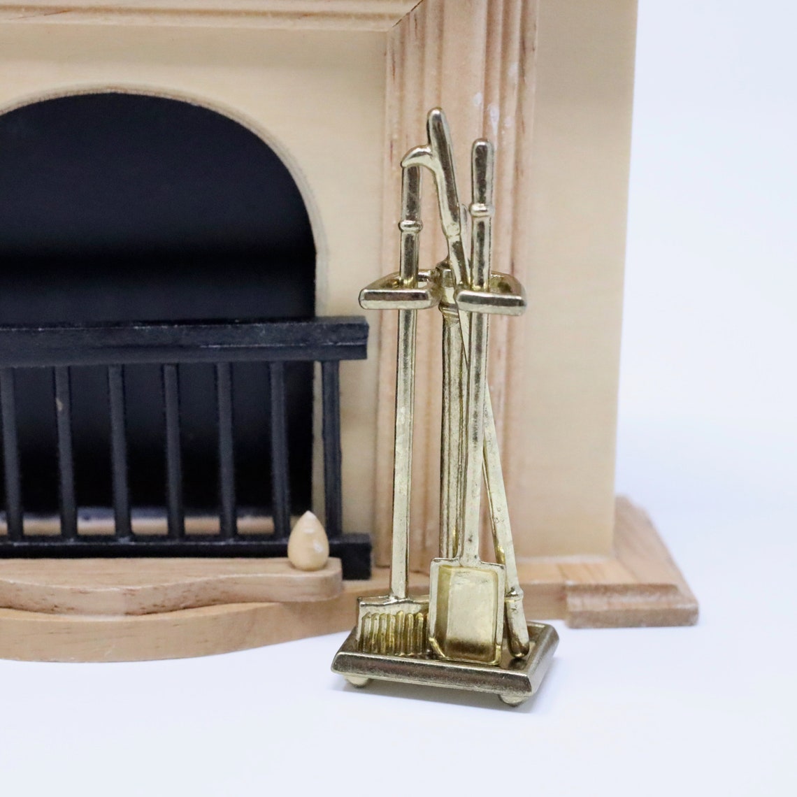 Dollhouse Miniature Fireplace Tools Miniature Fireplace Accessories ...