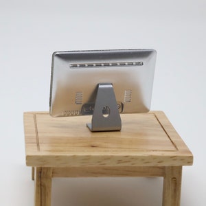 Dollhouse Miniature Computer Mini Desktop Mini Laptop Dollhouse ...