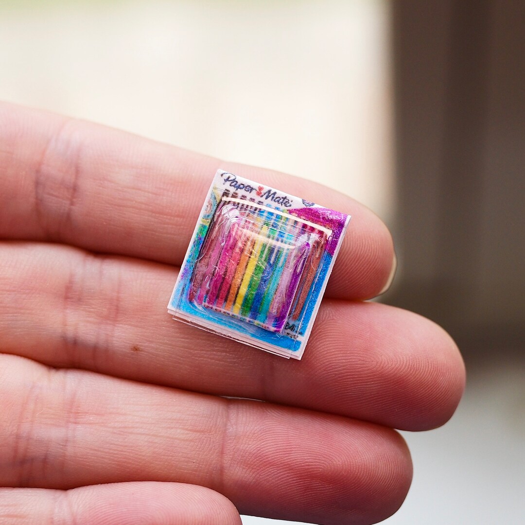 Dollhouse Miniature Markers Miniature Flaur Pens Miniature Toy ...
