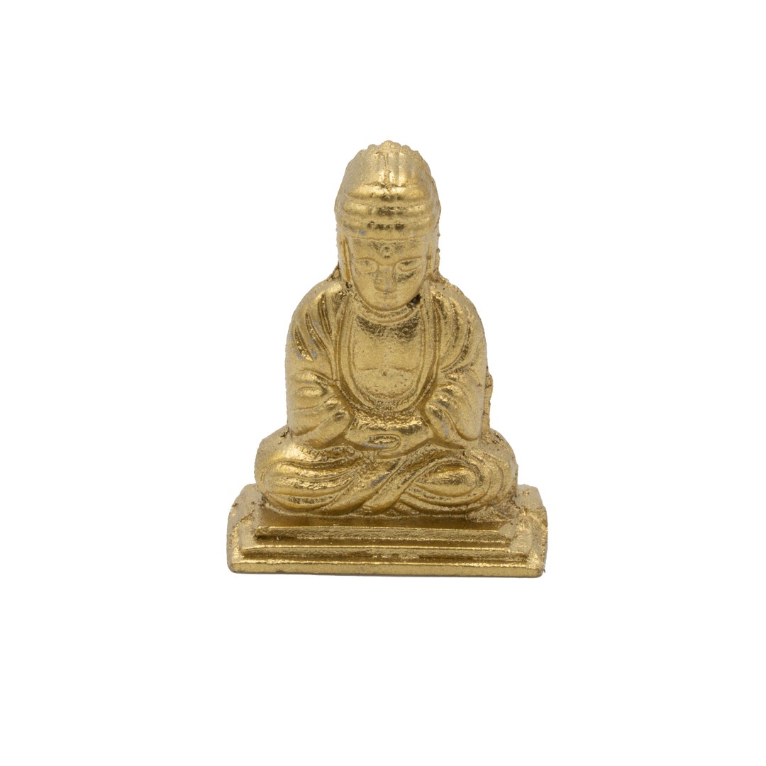 Dollhouse Miniature Buddha Statue Miniature Buddha Decor Dollhouse ...