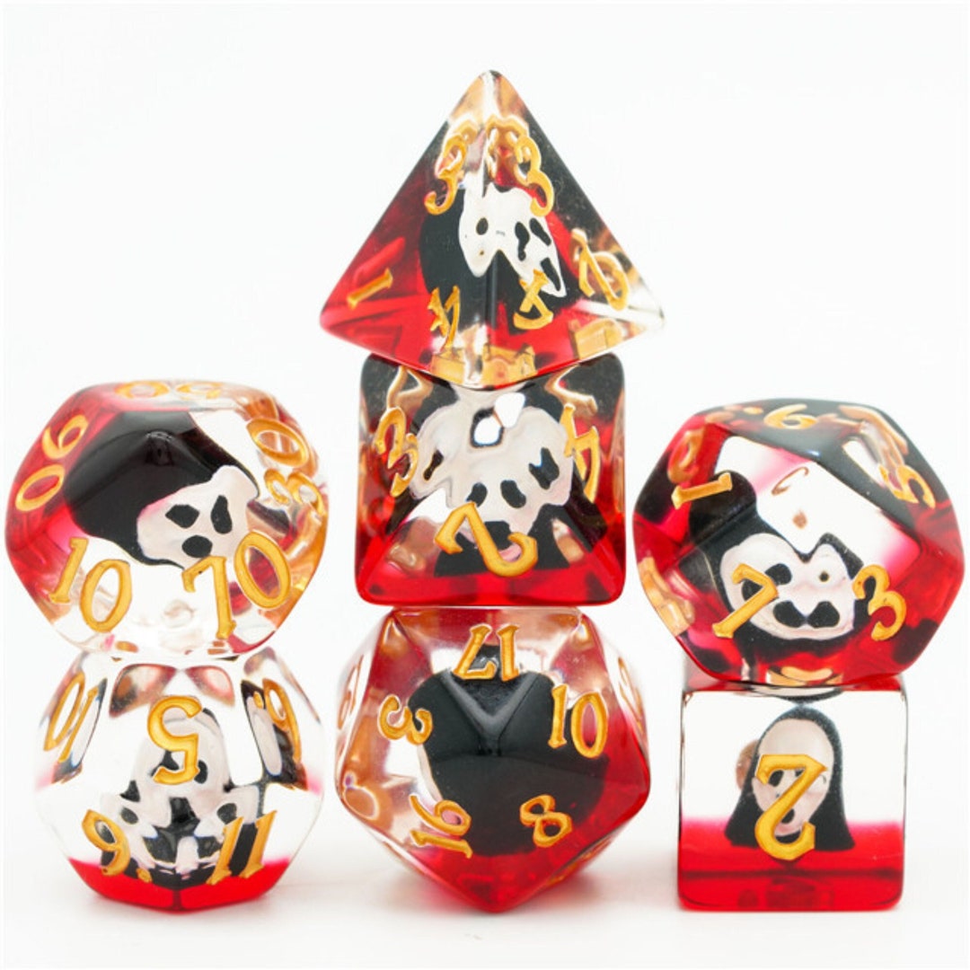 Ghost Face Skull Clear Resin Ghost Face and Gold Numbers - Etsy