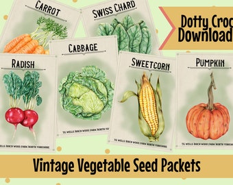 Vintage Seed Packets - Etsy
