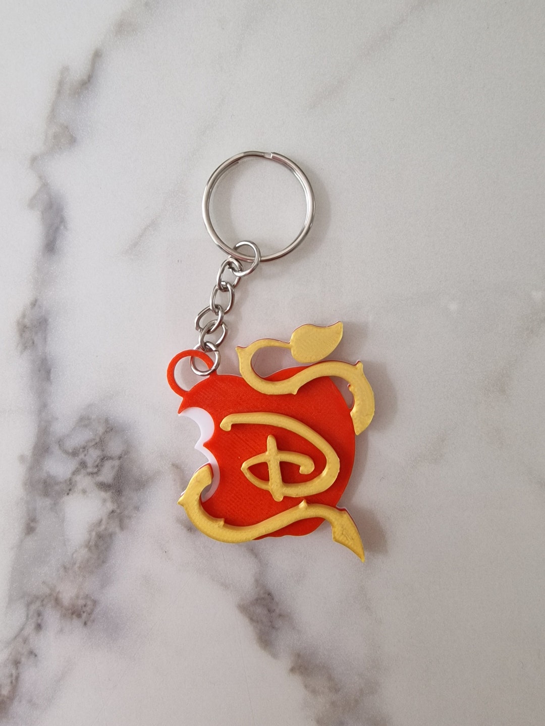 Descendants Keyring, Keychain 3d Printed, Descendants, Keyring ...