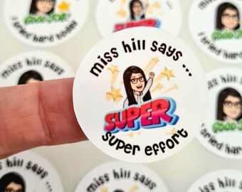 Teacher Praise Stickers - Etsy