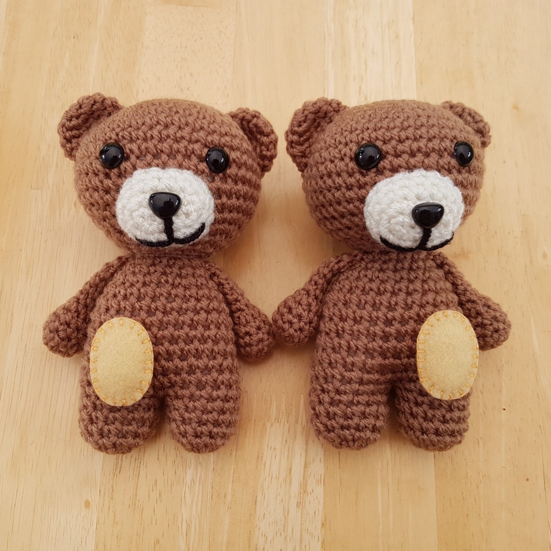 Stoma Bag Teddy Bear Handmade Crochet Amigurumi - Etsy