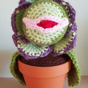 PATTERN ONLY - Baby Audrey II Plant Crochet Pattern - Little Shop of ...