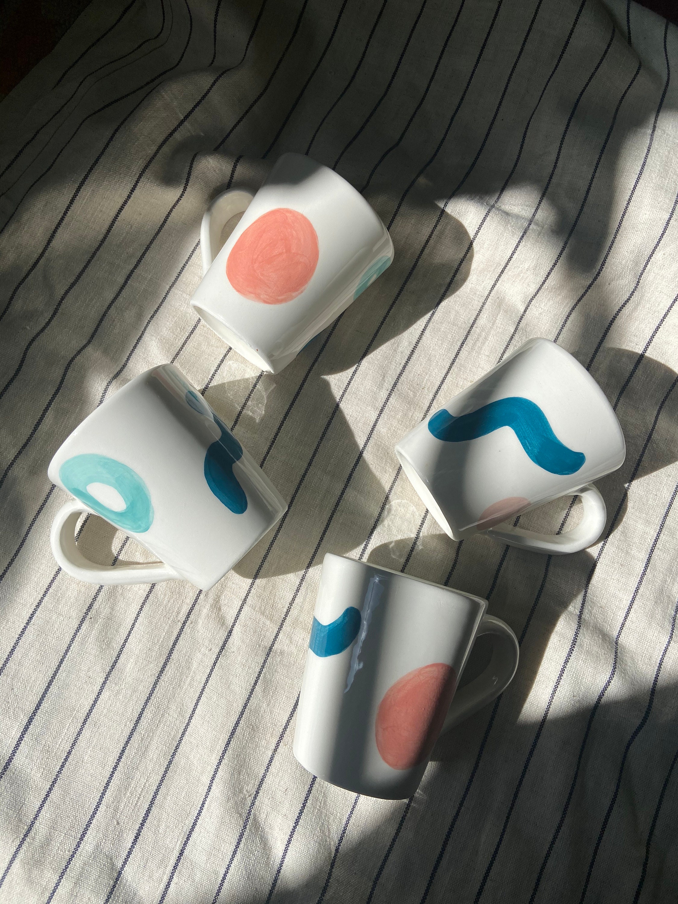 Small Tea Mug / Ceramic Mug / Nice Cup / Coffee Cup / Abstract - Etsy