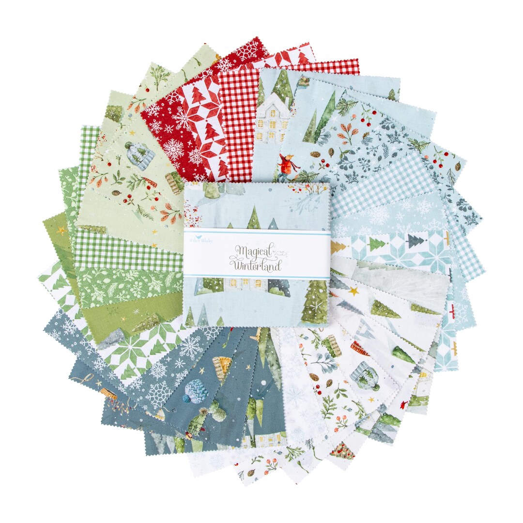 Magical Winterland Designed by Lisa Audit From Riley Blake Designs 5 ...