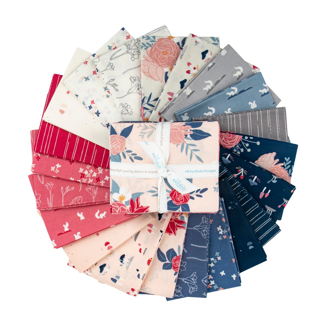 South Hill Designed by Fran Gulick From Riley Blake Designs Fat Quarter ...