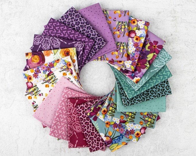 Floralicious Designed by Lila Tueller From Riley Blake Designs Fat ...