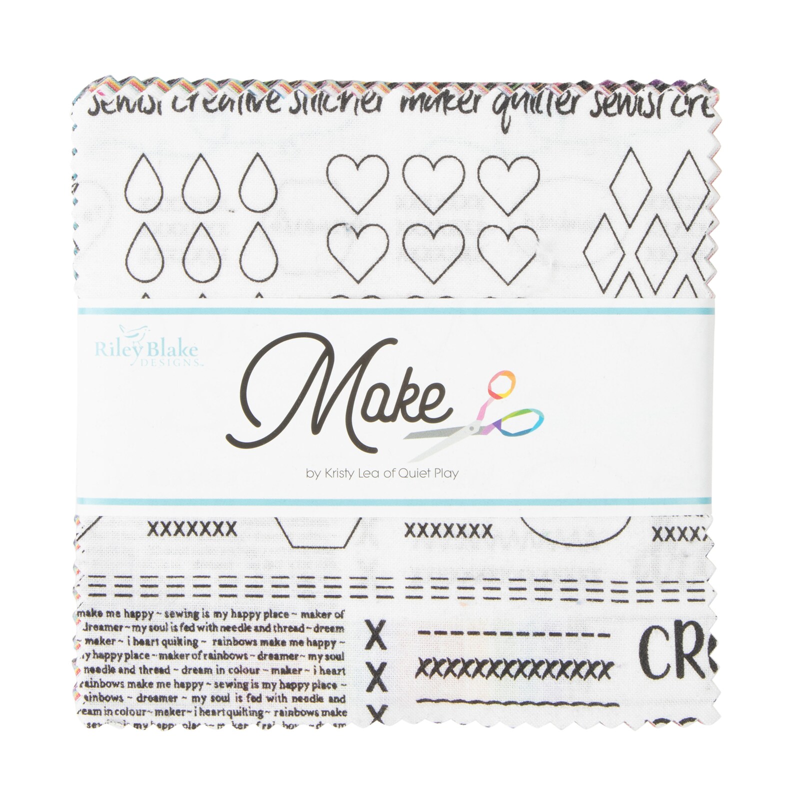 Make Designed by Kristy Lea From Riley Blake Designs 5 Inch Stacker 42 ...