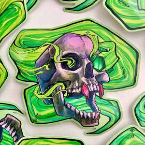 DEMILICH D&D Monster Stickers, Vinyl, Dnd, Dungeons and Dragons, RPG ...