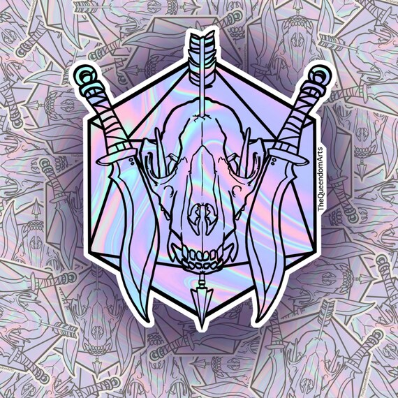 RANGER D&D Class Stickers Holographic Dnd Dungeons and - Etsy