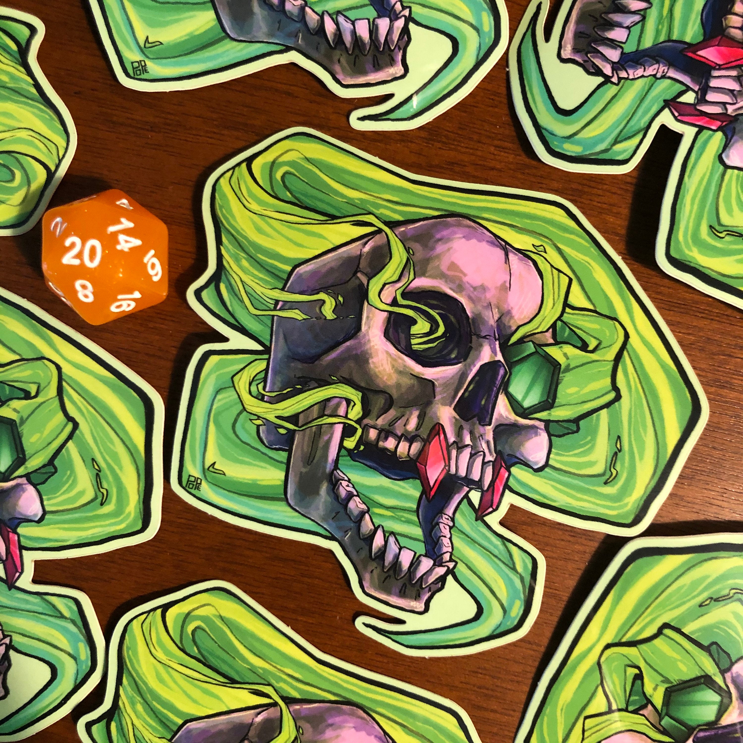 DEMILICH D&D Monster Stickers Vinyl Dnd Dungeons and | Etsy