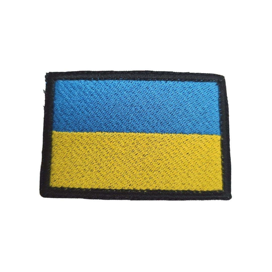 Custom Embroidered Ukraine Flag Patch - Etsy