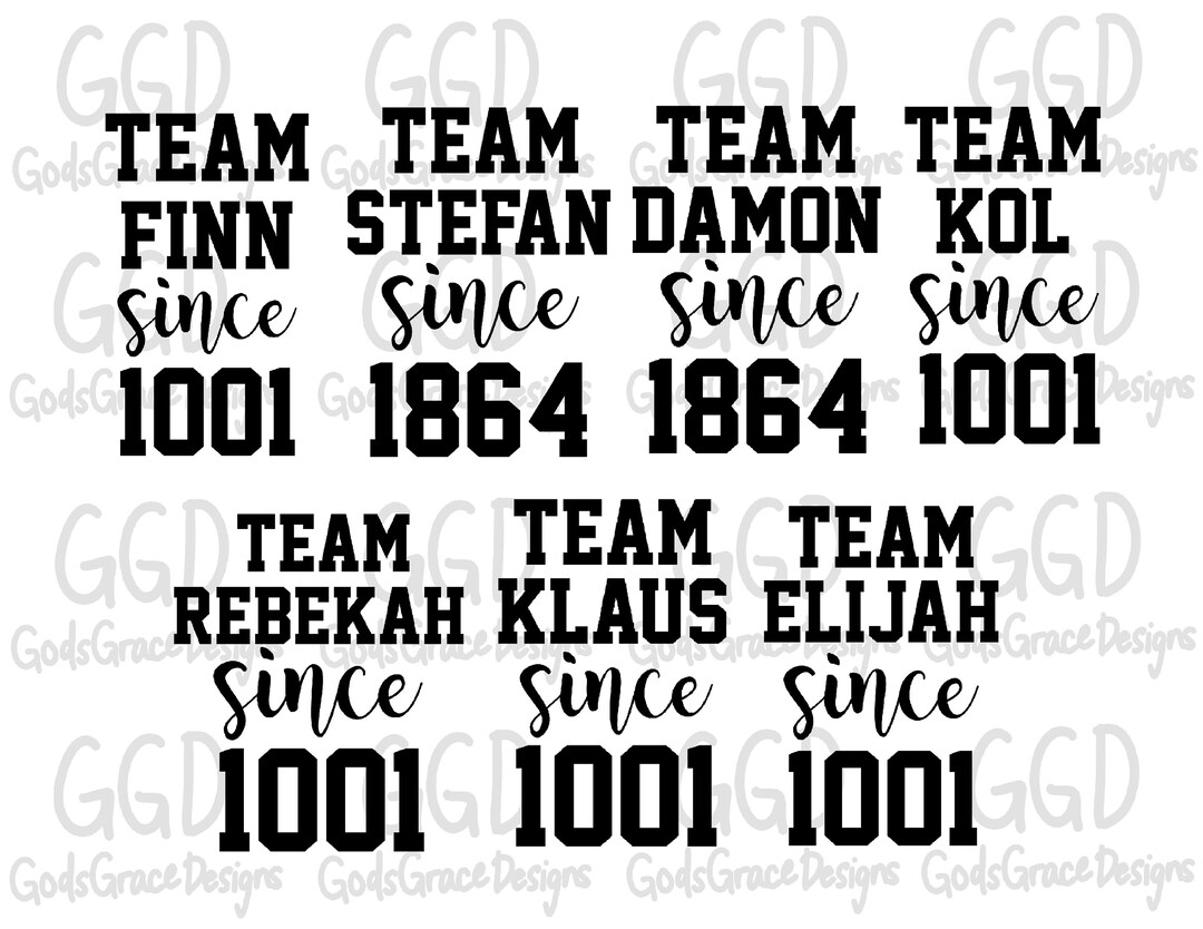 Team Damon, Stefan, Klaus, Elijah, Rebekah, Finn, Kol - Originals ...