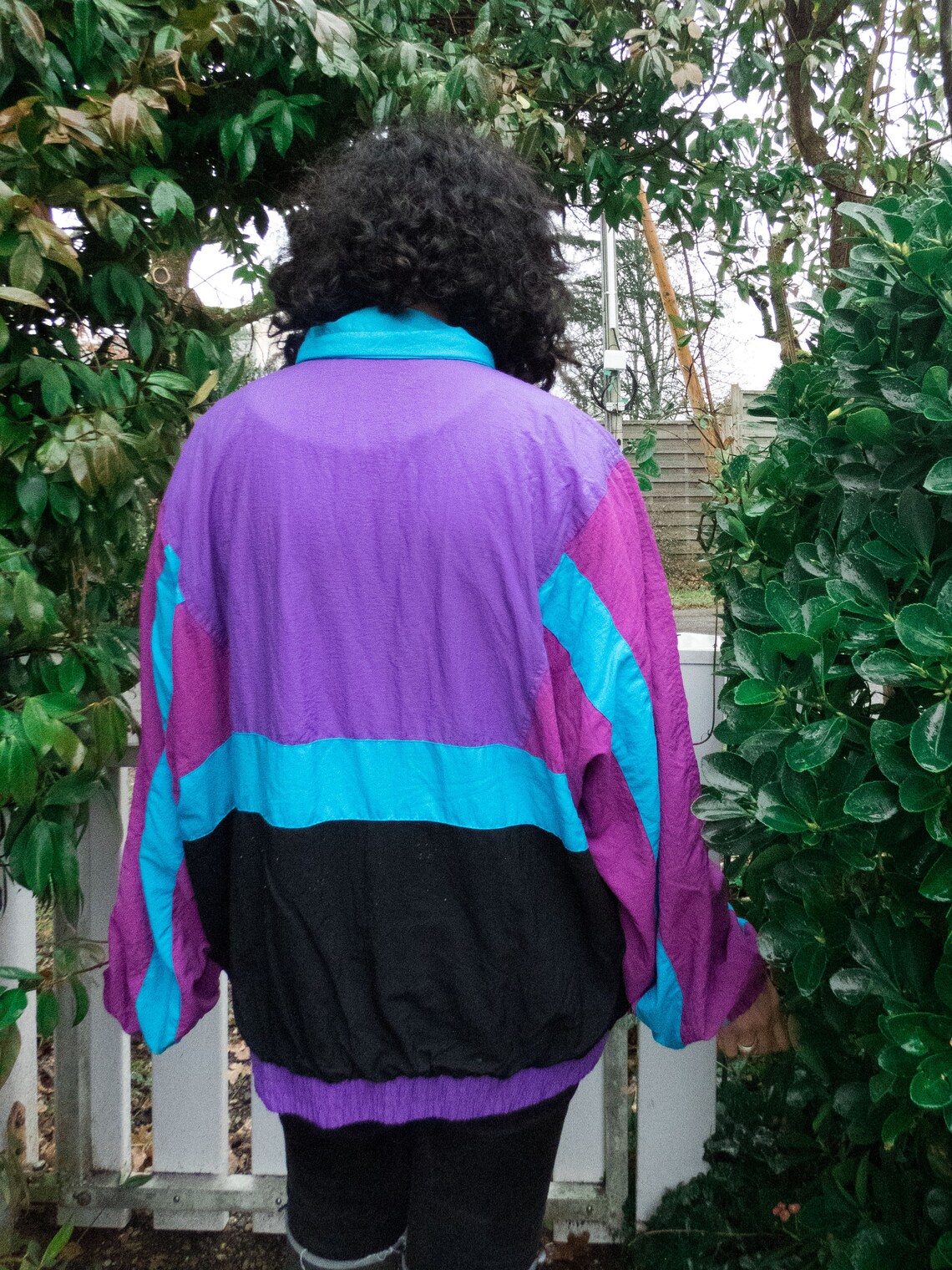 Vintage 80s-90s Colourful Sports/ Track Jacket Vintage Sports Jacket ...