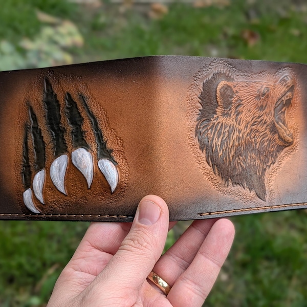 Bear Wallet - Etsy