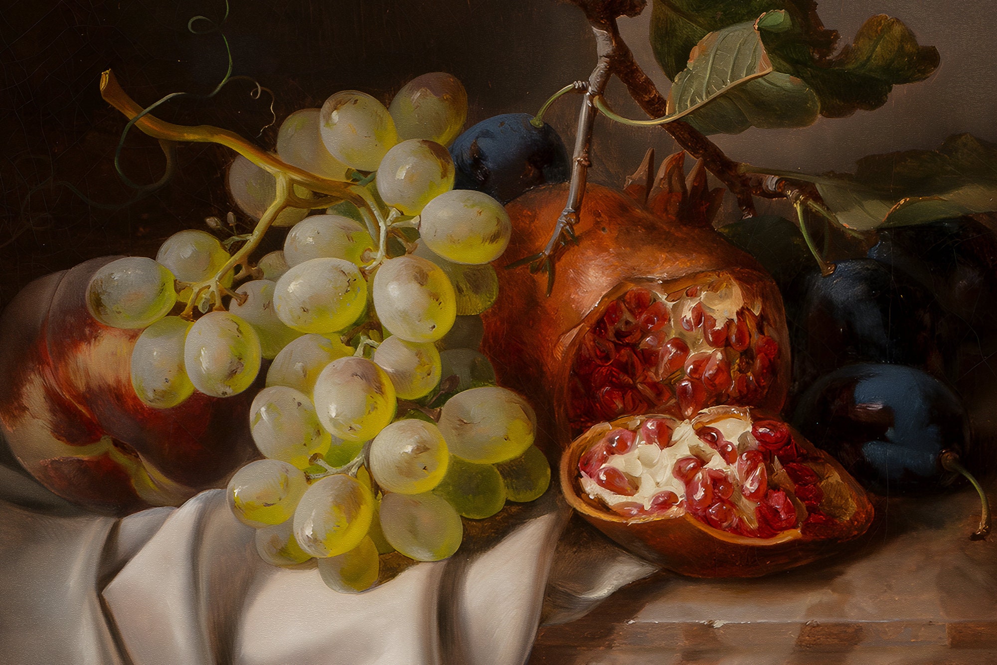 28 Josef Lauer HQ Still Life Paintings Flowers Forest Botanical Wall ...