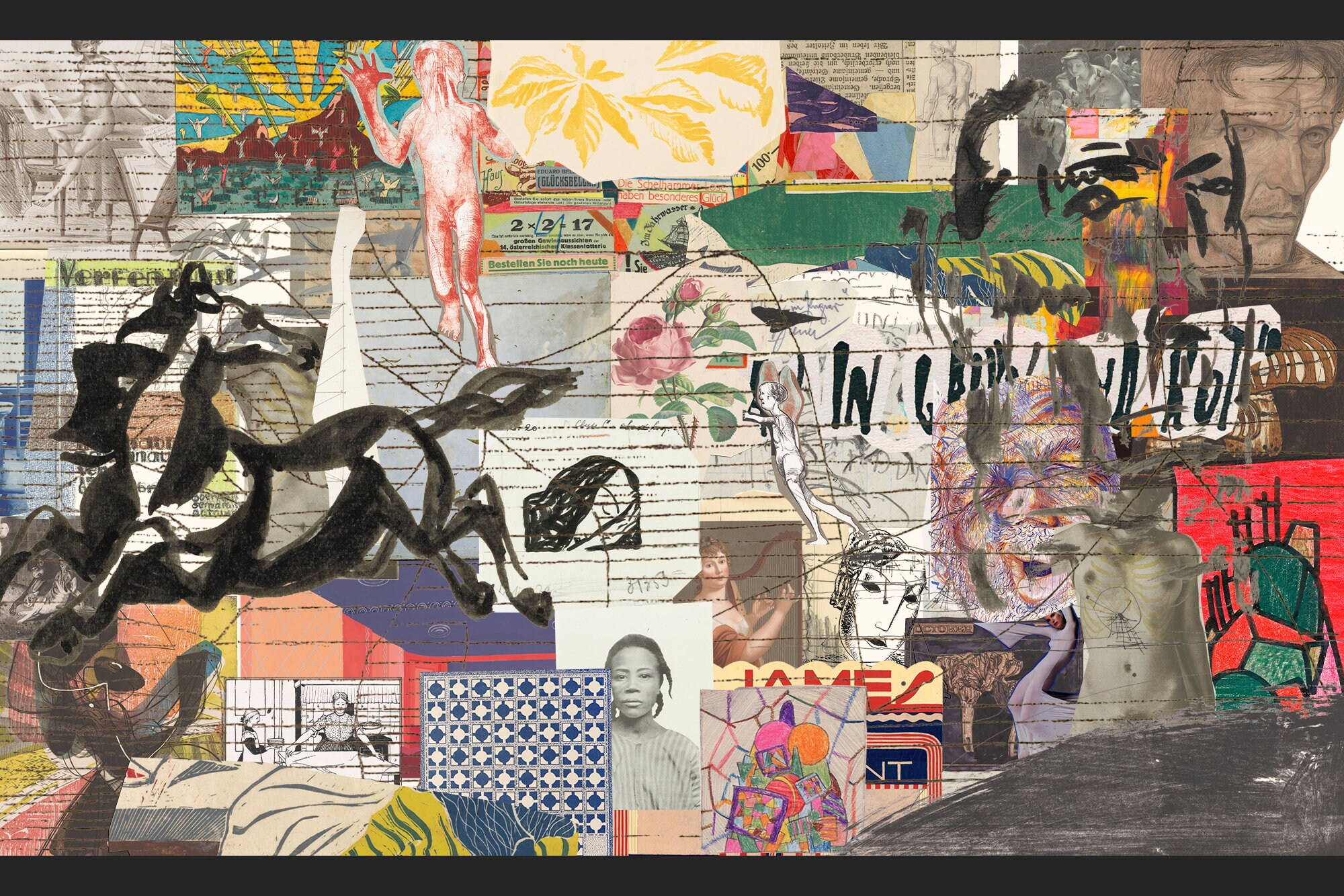 1000 Unorthodox Graphic Kit Colage Art Elements Neo-expressionism ...