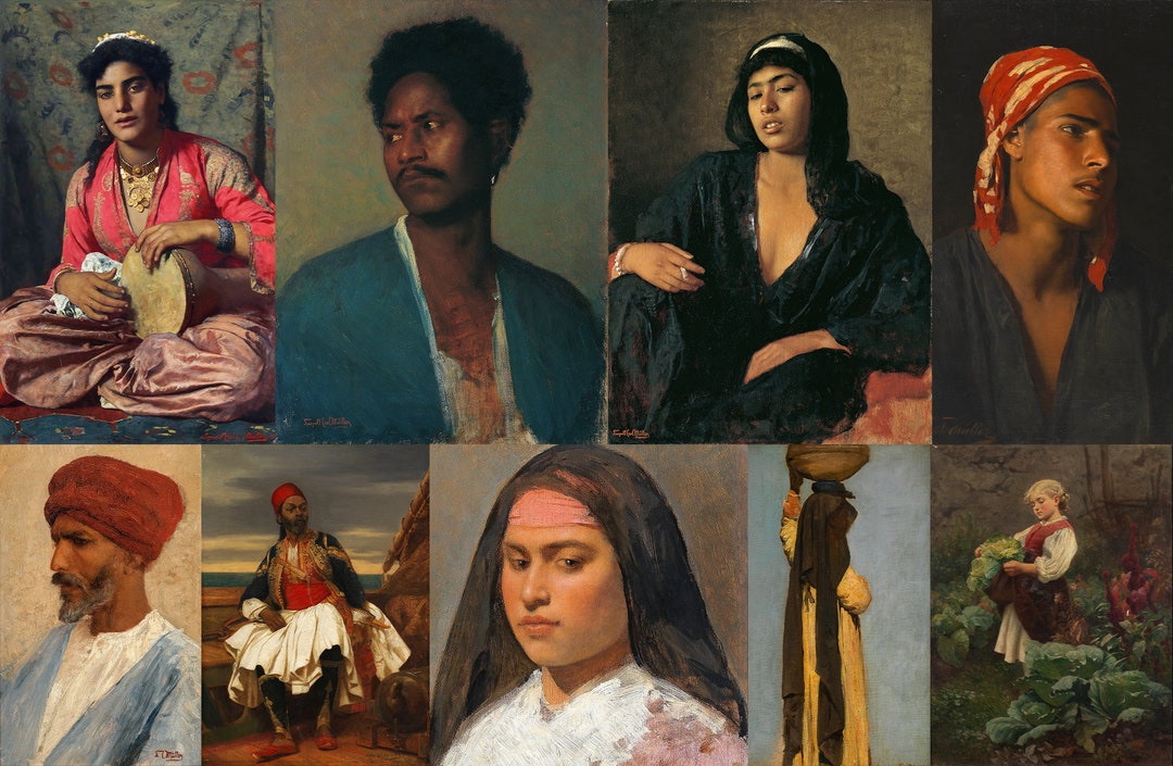 30+ Leopold Carl Müller HQ Printable Figurative Paintings African ...