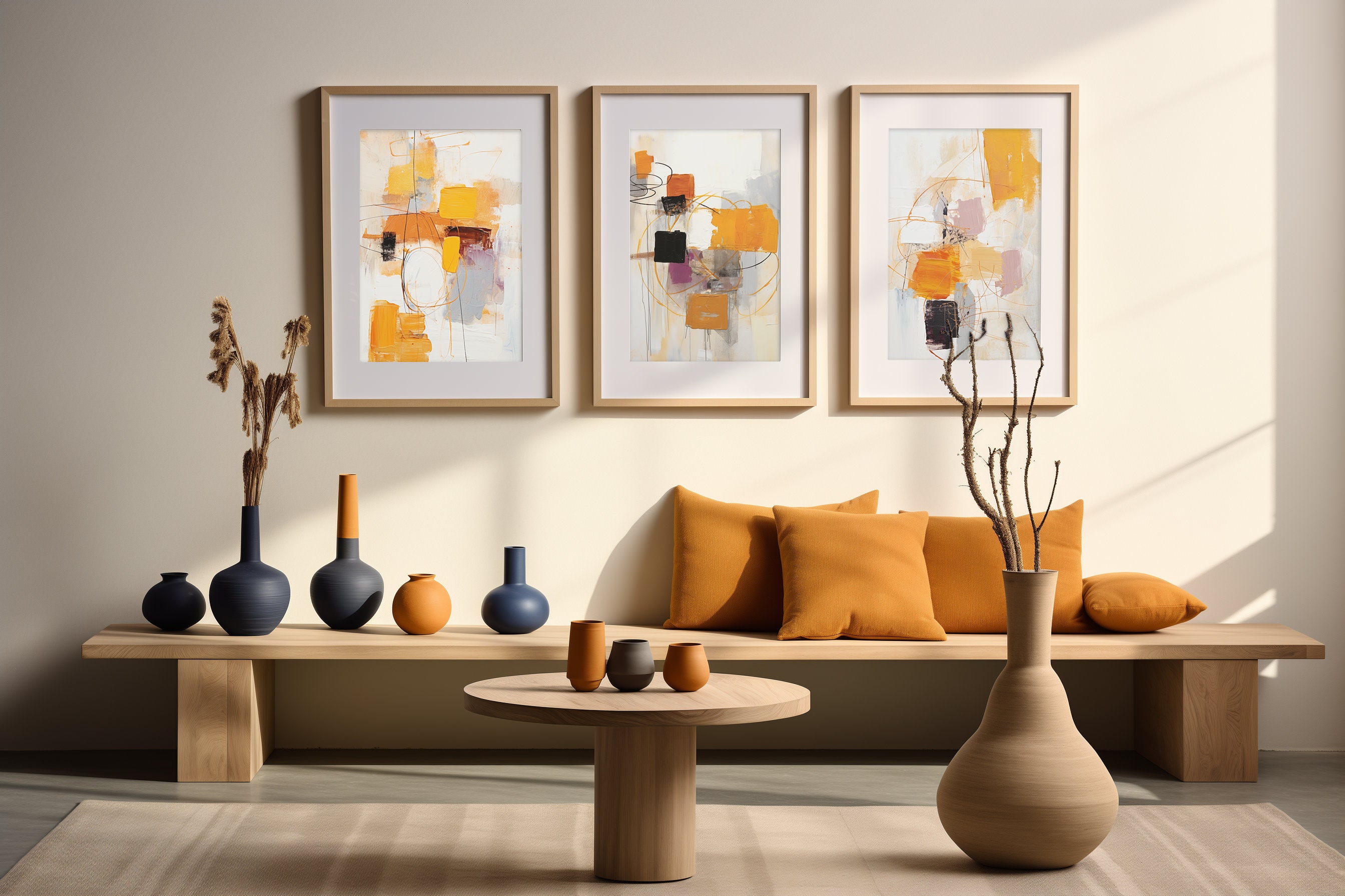 200 Japandi Home Wall Art Bundle, HQ, Printable, Abstract, Minimalist, Wabi Sabi,decor, Art ...