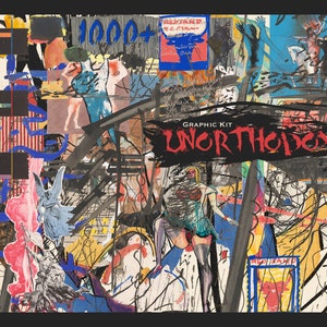 1000+ Unorthodox Graphic Kit Colage Art Elements Neo-expressionism ...