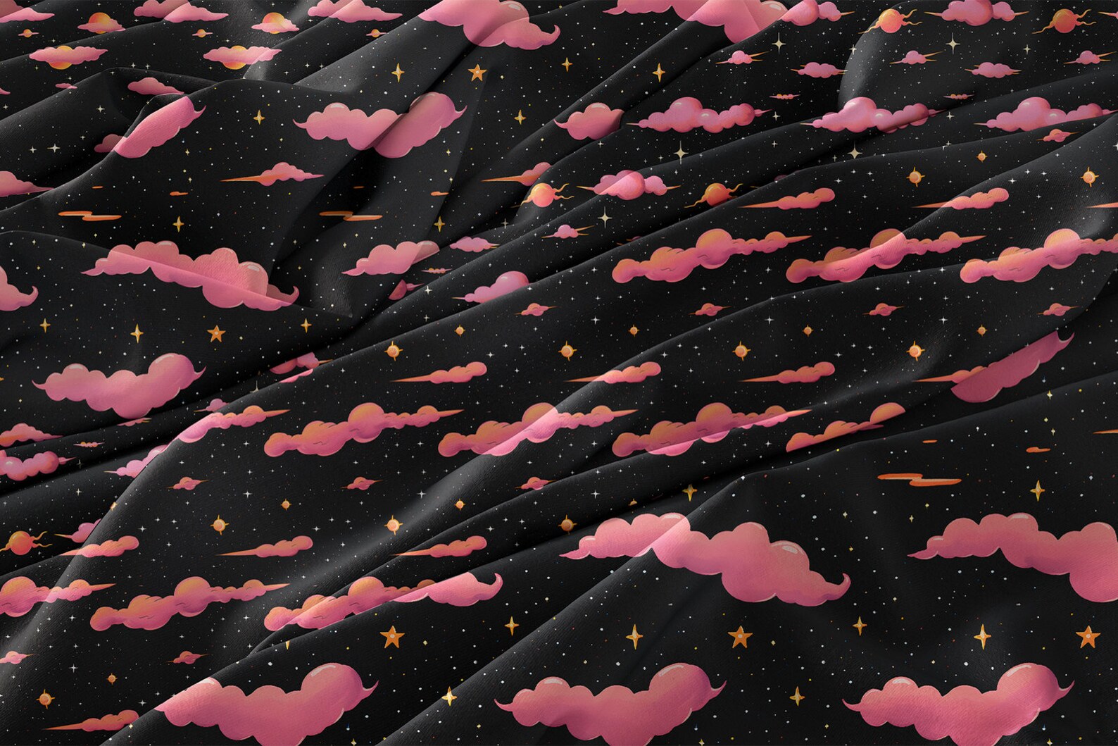 Pink Symphony 10 Seamless Patterns, HQ Printable Fabric Design ...