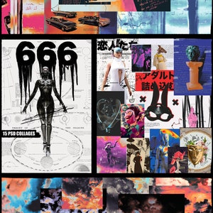 1900+ Ultimate Collage Art Elements. Graphic Design, Bundle, Mega Pack ...