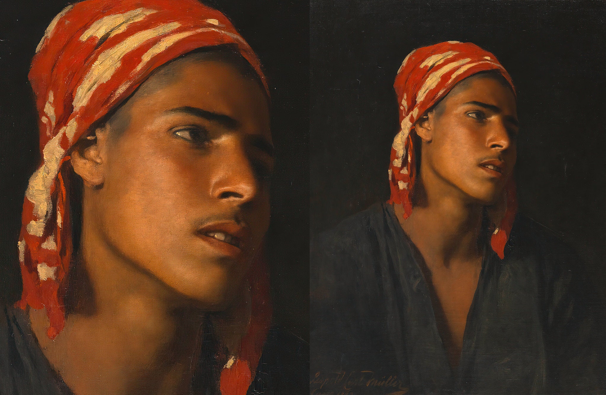 30+ Leopold Carl Müller HQ Printable Figurative Paintings African ...