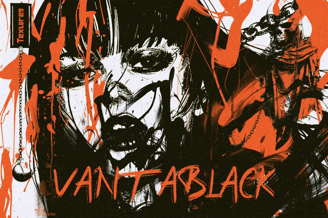 200 VANTABLACK TEXTURES PACK, Graphic Design, Poster Design, Canva ...