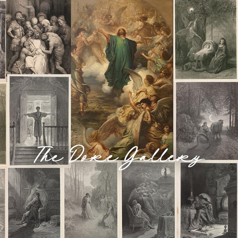 Gothic Christian Wall Art - Etsy