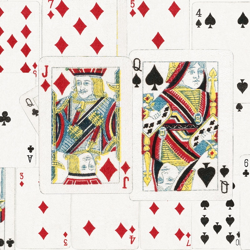 Diamond Playing Cards - Etsy
