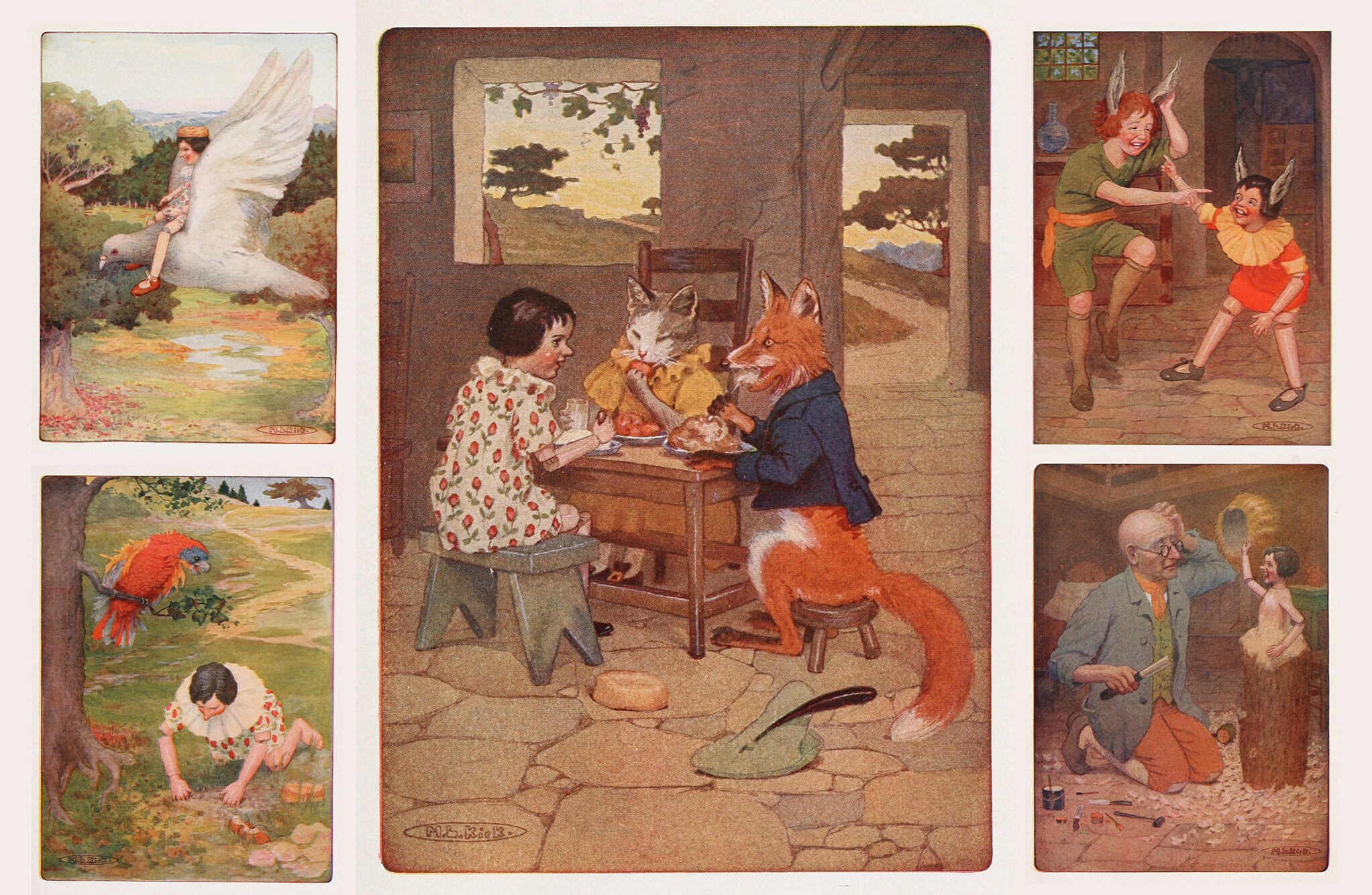 Maria Louise Kirk Illustrations Child's Bedroom Posters Animal Kids ...