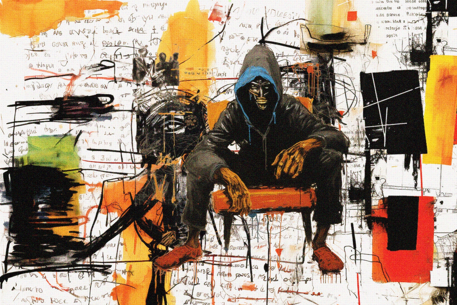 600 Nonconformist Graphic Bundle, Textures, Neo-expressionism, Overlay ...