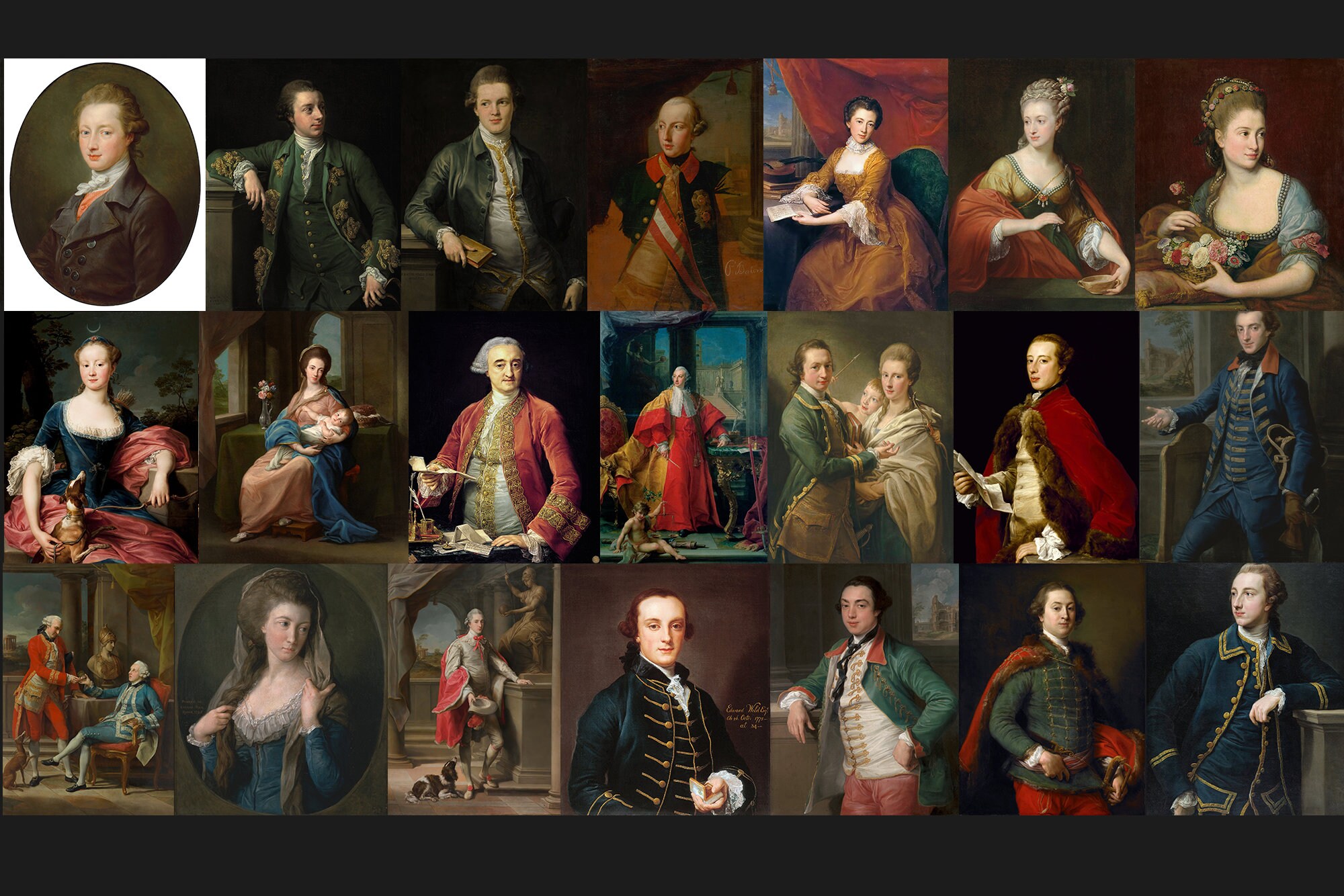 60 Pompeo Batoni HQ Printable Oil Paintings Biblical Wall Art Vintage ...