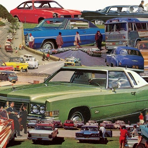 SALE! Collage Art Creator Pack, 370+ Clipart, PNG, Scrapbooking, Cars ...