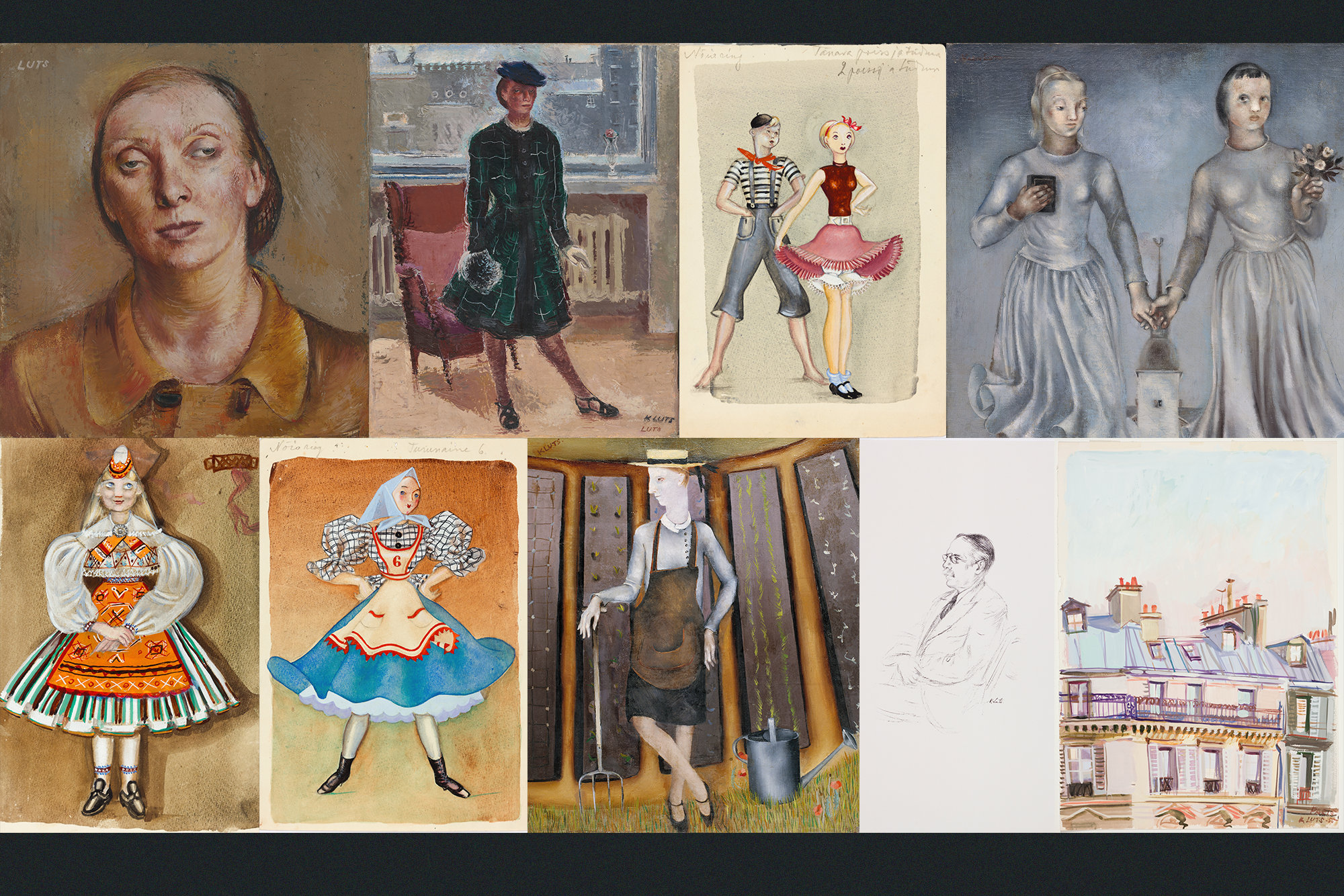 19 Karin Luts HQ Printable Rare Paintings Pastel Abstract Wall Art ...