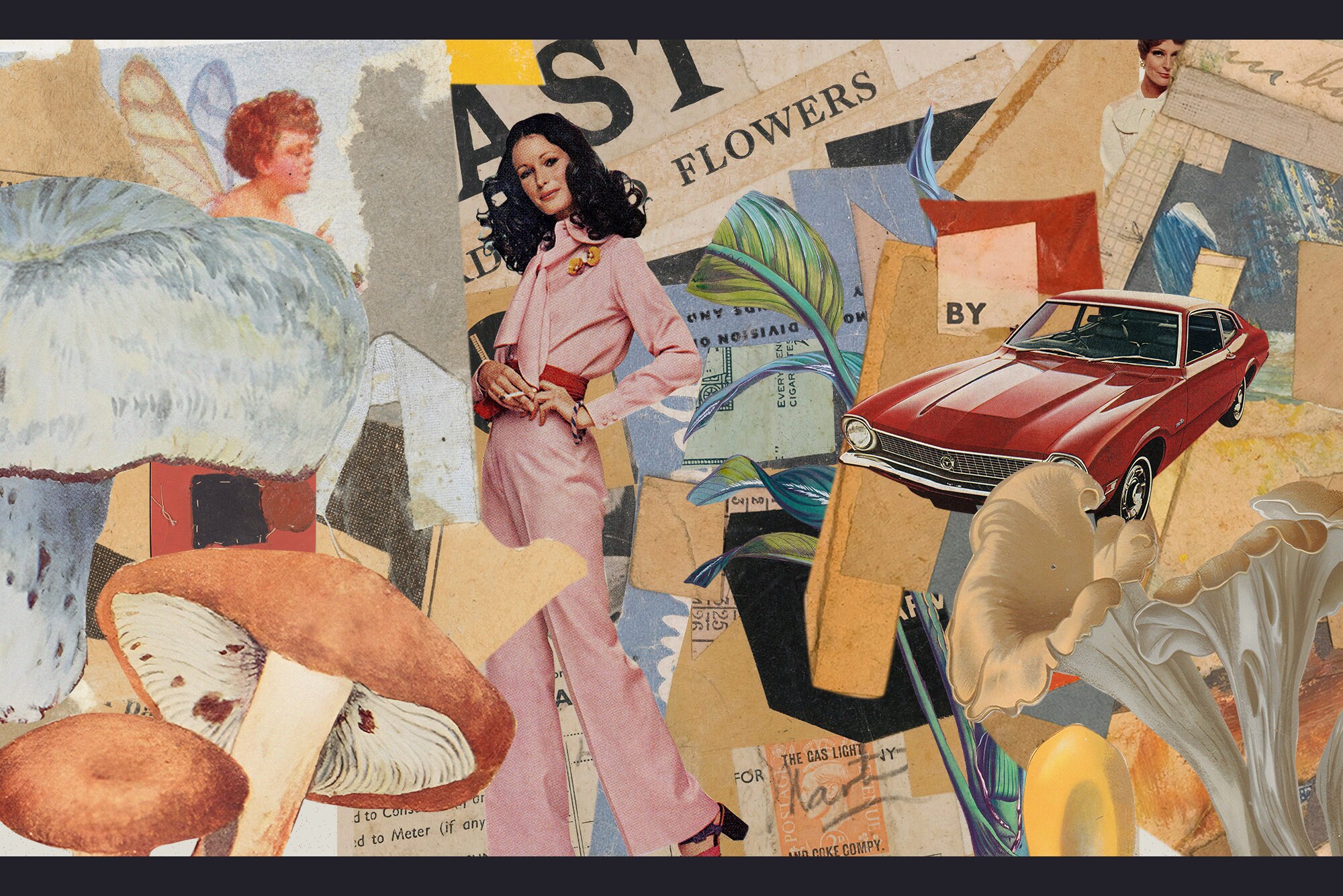 70% off 600 American Retro Collage Creator.png Cliparts Vintage Graphic ...
